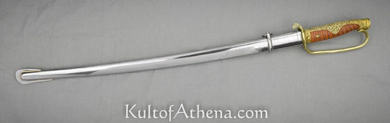 Damascus Russo-Japanese Kyu Gunto Army Sword