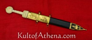 Roman Bone Hilt Pompeii Gladius