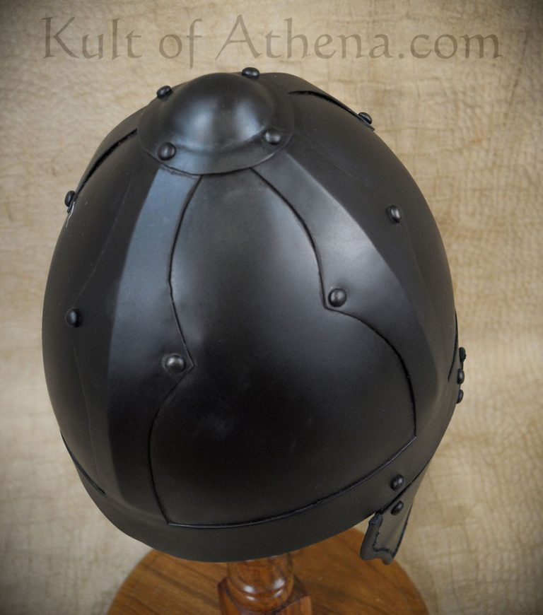 Anglo-Saxon Helm - Blackened - 18 Gauge Steel