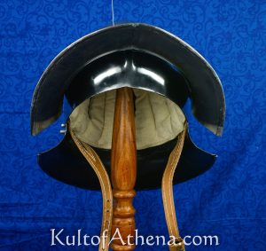 German / Swiss Visored Kettle-Sallet Helm