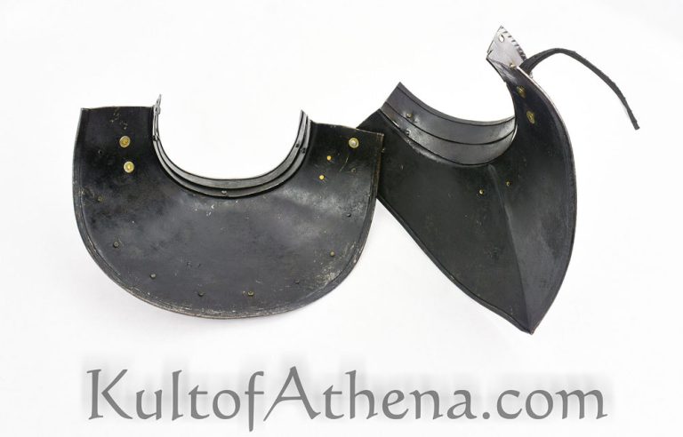 Steel Gorget with Articulated Collar