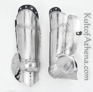 Leg Armor Set / Cuisse and Poleyn - 16 Gauge Steel
