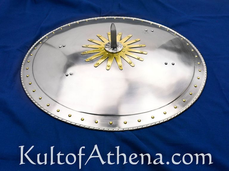 Rotella / Rodela Shield - 16 Gauge Steel