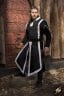 Basic Tabard - Black with White Trim
