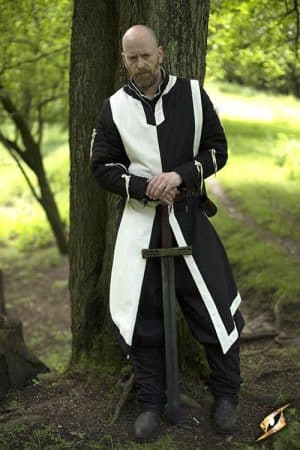 Basic Tabard - Black and Off-White