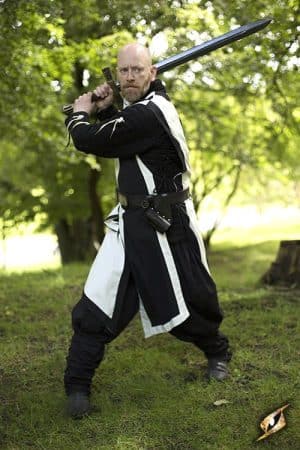 Basic Tabard - Black and Off-White