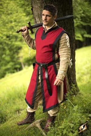 Basic Tabard - Dark Red