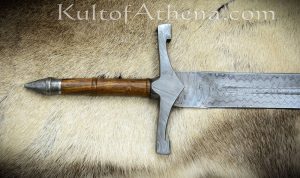 Dragon Fang - Damascus Knightly Sword