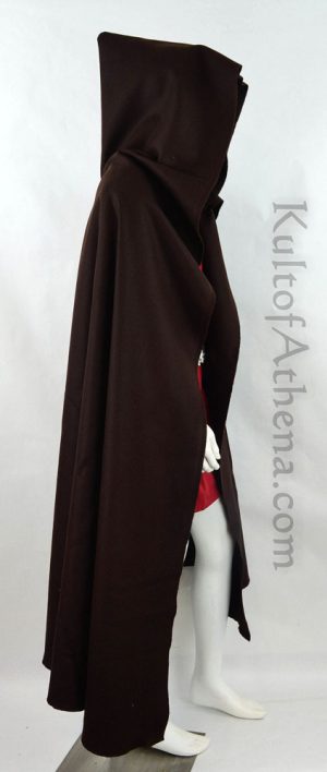 Roman Wool Paenula - Dark Brown