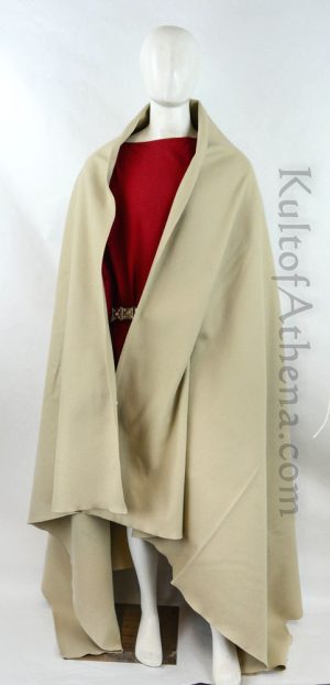 Roman Wool Sagum - Tan