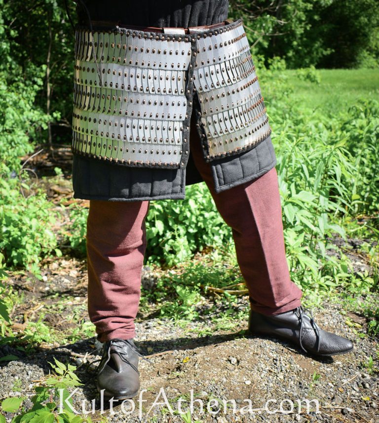 Lamellar Tasset Plates Set - 20 Gauge Steel