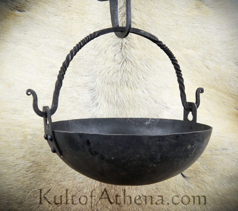 Forged Iron Viking / Celtic Kettle