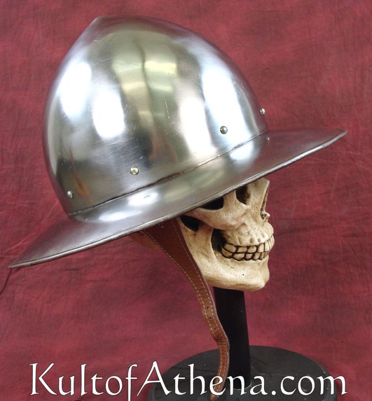 14th Century Kettle Helm - 14 Gauge