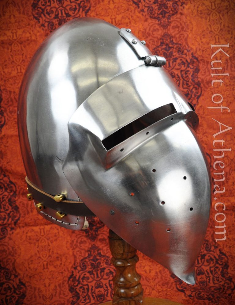 Klappvisor Bascinet - 16 Gauge Steel