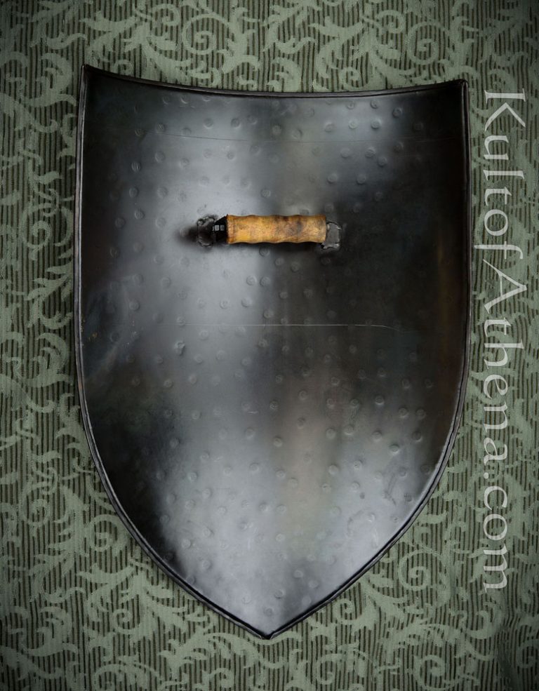 Blackened Steel Heater Shield - 16 Gauge Steel
