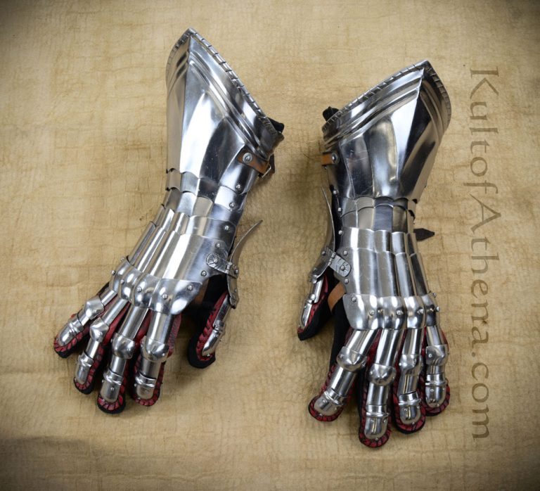 Gothic Gauntlets- 16 Gauge Steel