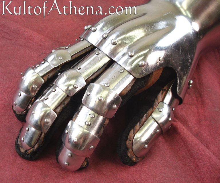 14th Century Hour Glass Gauntlets
