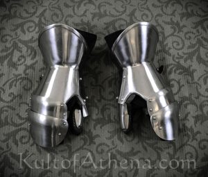 Milanese Clamshell Gauntlets