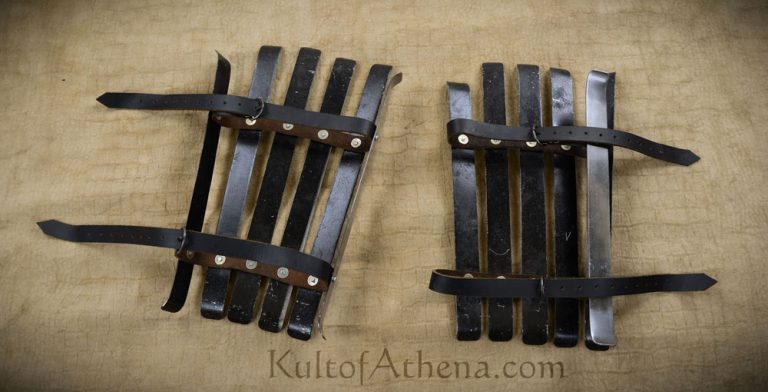 Splinted Greaves - 16 Gauge