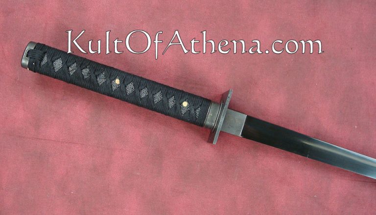 Musha Shinobi Ninja Sword with Black Blade