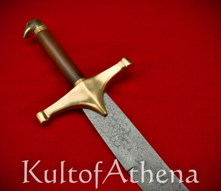 Baladay Scimitar - Damascus with Steel Hilt