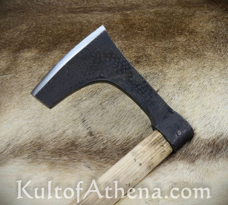 Viking Two-Handed Bearded Axe
