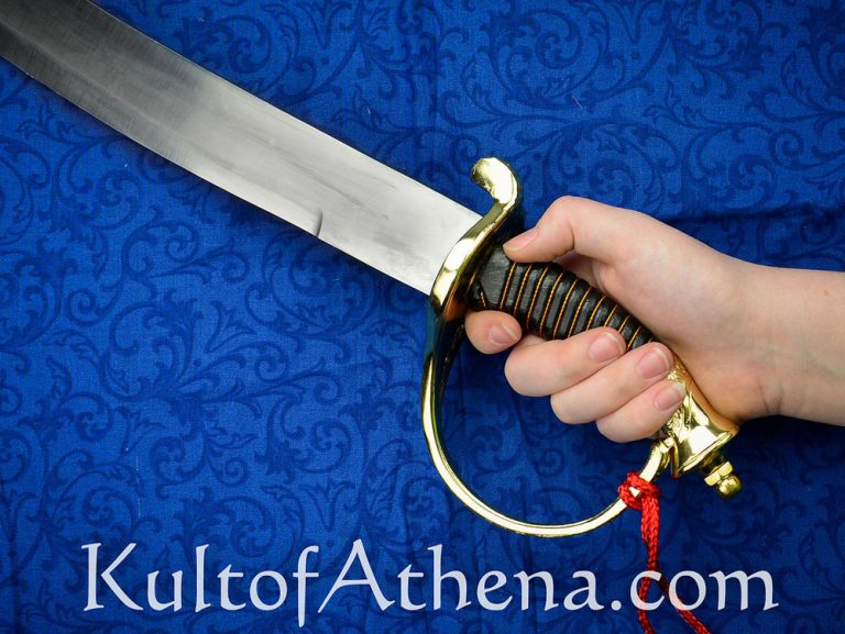Pirate's Short Cutlass - Brass Hilt