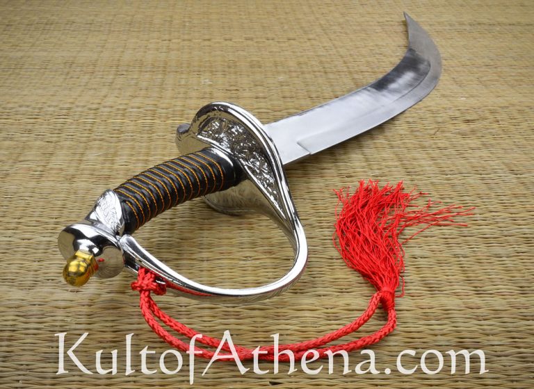 Pirate's Short Cutlass - Silvered Hilt