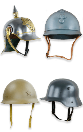 Early Modern War Helmets - 19th & 20th Century Helmets