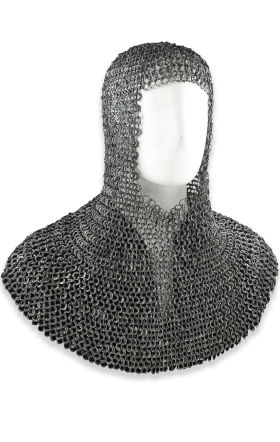 Chainmail Coifs & Aventails - Chainmail Head/Neck Armor