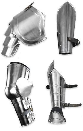 Plate Arm & Shoulder Armor - Pauldrons & Braces for Sale