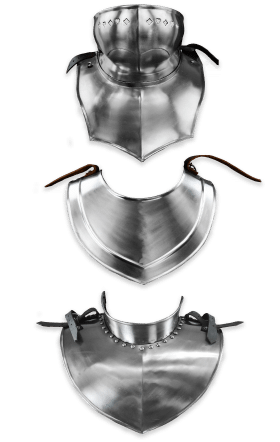 Medieval Plate Gorget Armor | Kult of Athena