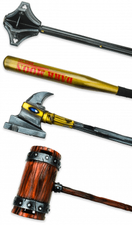 Foam LARP Maces, Clubs & Hammers | Kult of Athena