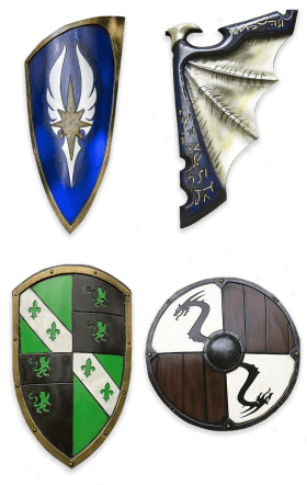 Foam LARP Shields - Kite Shields, Bucklers, Heaters & More