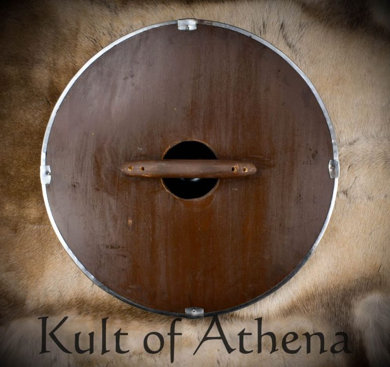 Deepeeka - Viking Shield with Norse Serpent Knotwork - Kult of Athena