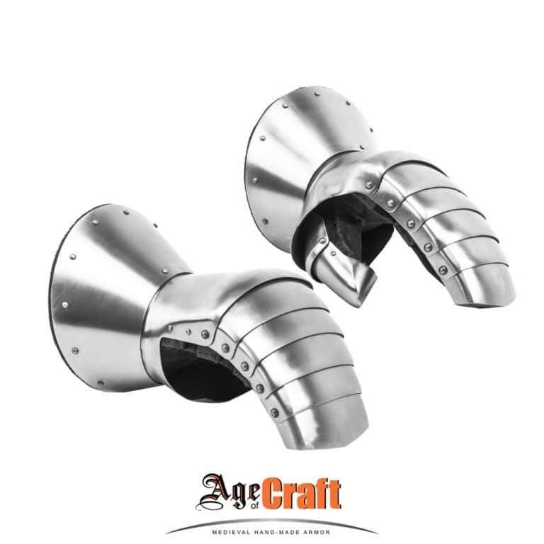 Plate Armor Gauntlets - Medieval Armored Gloves for Sale