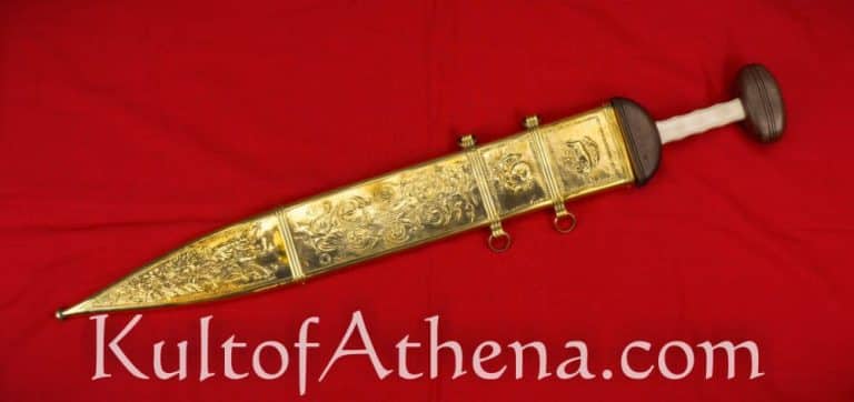 Roman Mainz Gladius - Red Scabbard