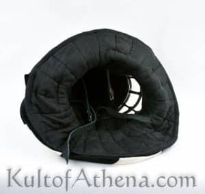 Age of Craft - Wolf Ribs Bascinet Sport Combat Helmet - Kult of Athena