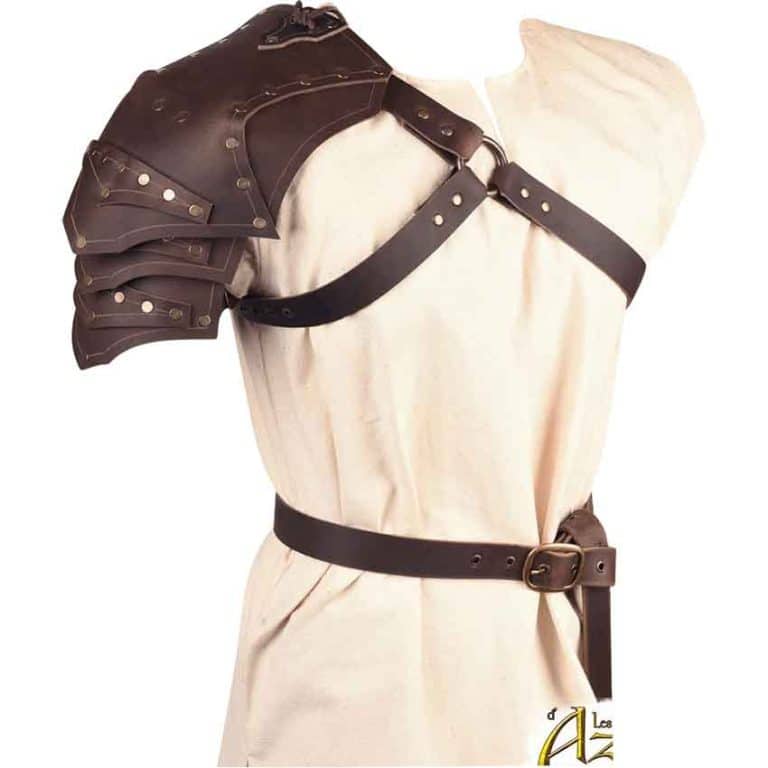 Leather Arm & Shoulder Armor - Pauldrons & Bracers for Sale