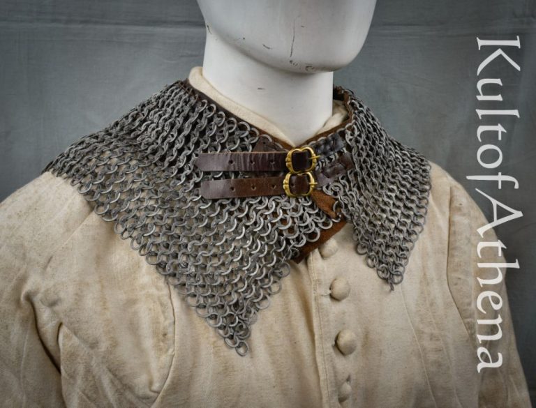 Chainmail Standard - Bishop's Mantle - Wedge Riveted - Mild Steel Flat ...