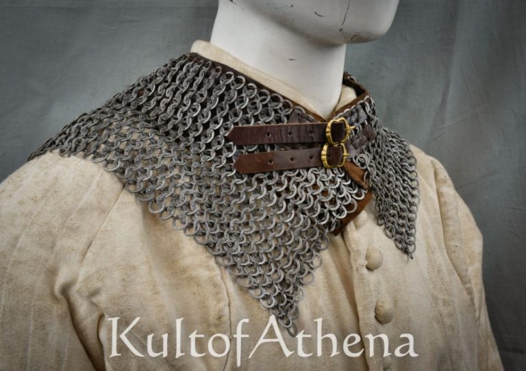 Chainmail Standard - Bishop's Mantle - Wedge Riveted - Mild Steel Flat ...