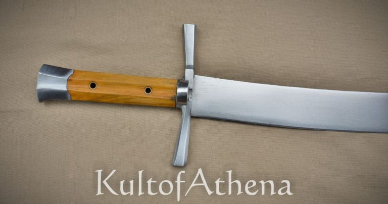 Landsknecht Emporium - Adorian Messer with Halftan Leather Sheath ...