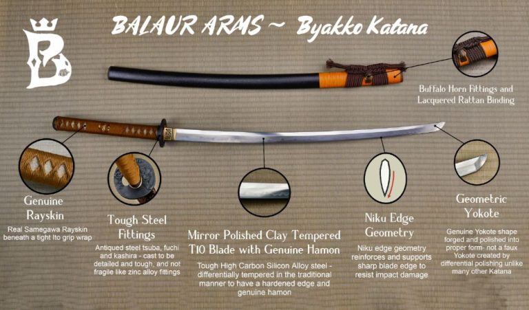 Balaur Arms - Byakko Katana - Kult of Athena