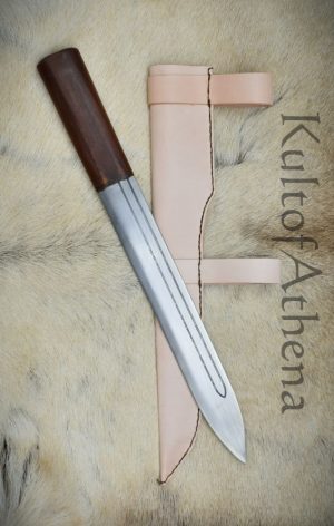 Markland Merchants - Continental Broad Seax with Leather Sheath - Kult ...