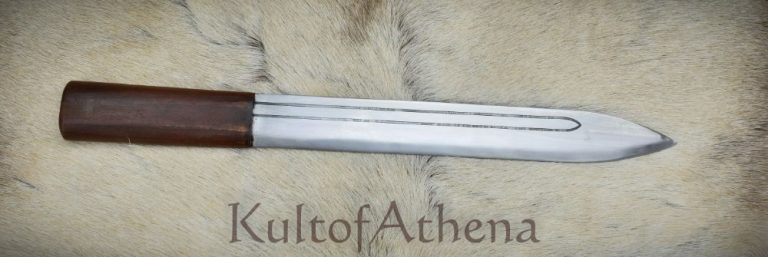 Markland Merchants - Continental Broad Seax with Leather Sheath - Kult ...