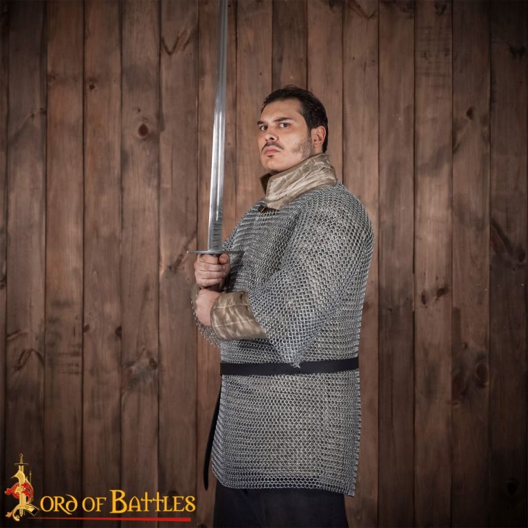 Chainmail Haubergeon - Butted - Zinc Coated - Mild Steel - Lord of ...