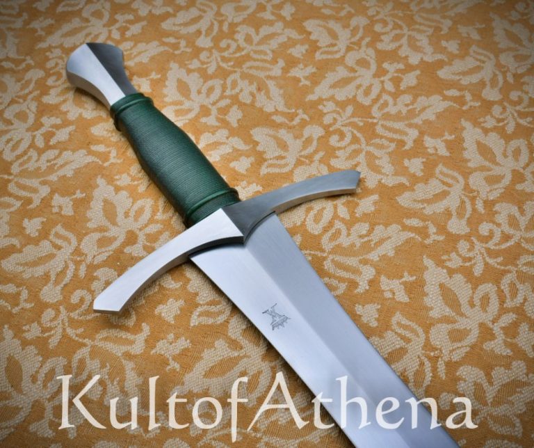 Valiant Armoury Craftsman Series – Short Leaf Blade Sword with Scabbard ...
