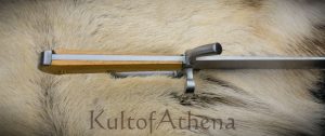 Landsknecht Emporium - Gustav Messer with Scabbard - Beechwood Grip ...
