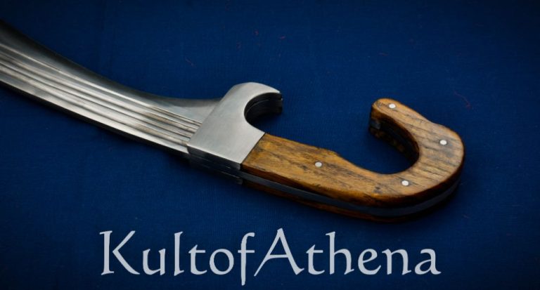 Iberian Falcata with Wood Grip - Deepeeka - Kult of Athena