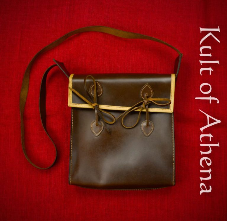Roman "Comacchio" Leather Bag - Deepeeka - Kult of Athena